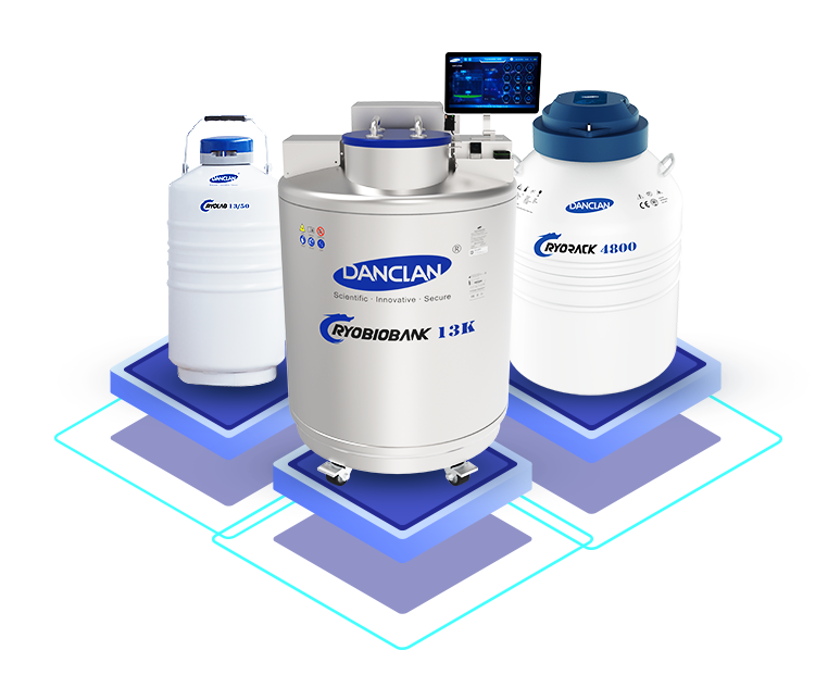Liquid Nitrogen Container，Animal Semen storage tank-Danclan